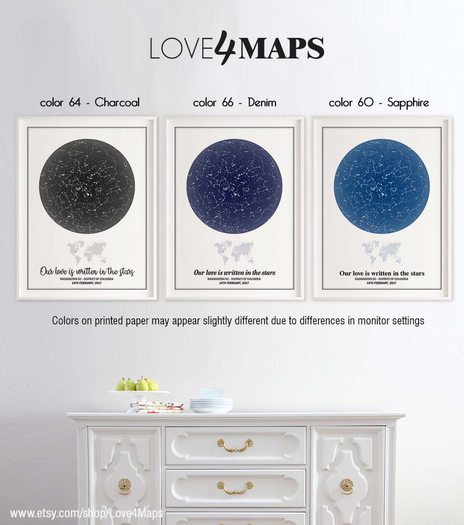 Custom Sky Map Custom Sky Print Custom Night Sky Print | Etsy