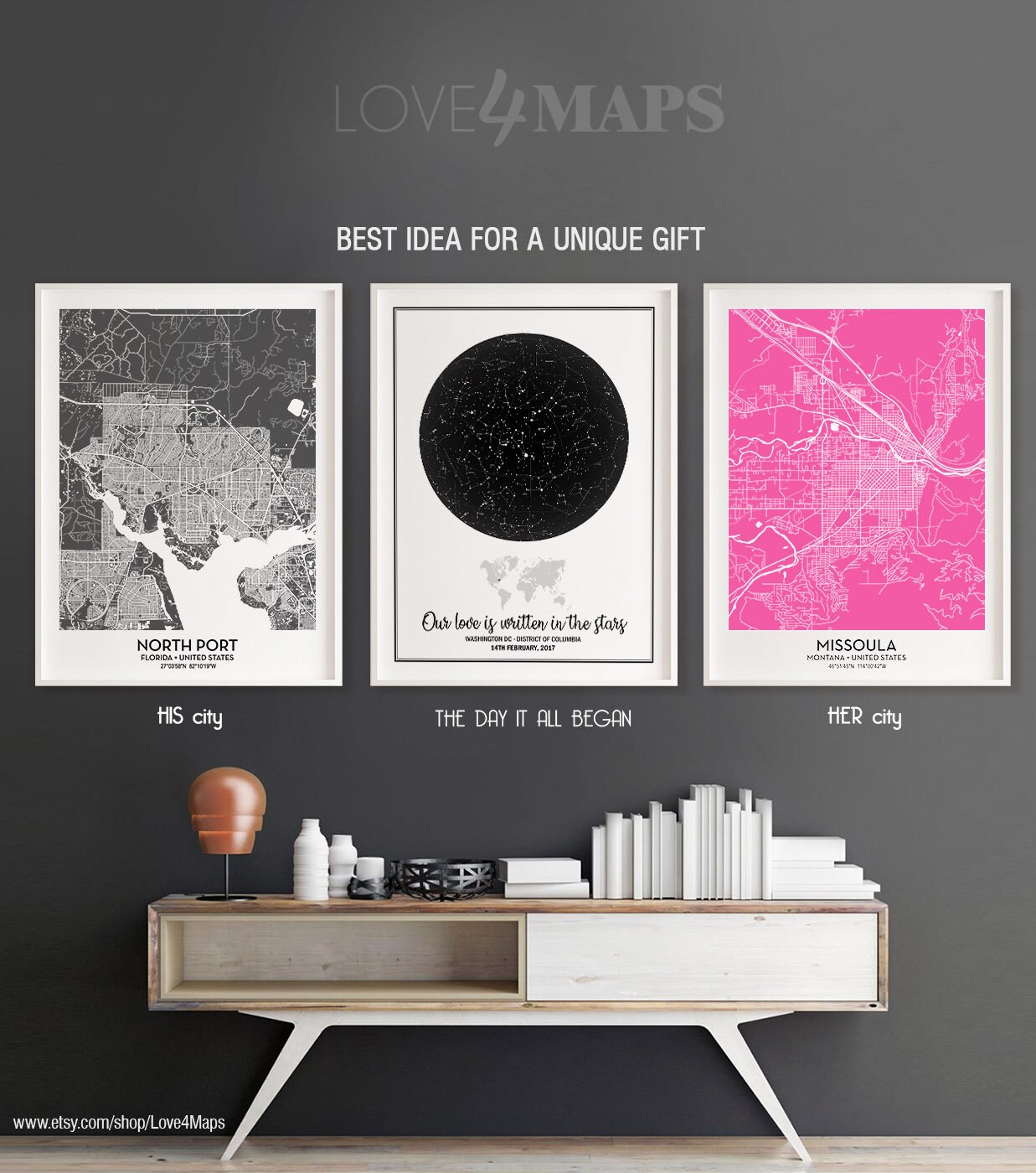 North Port Florida Map North Port City Print North Port - Etsy