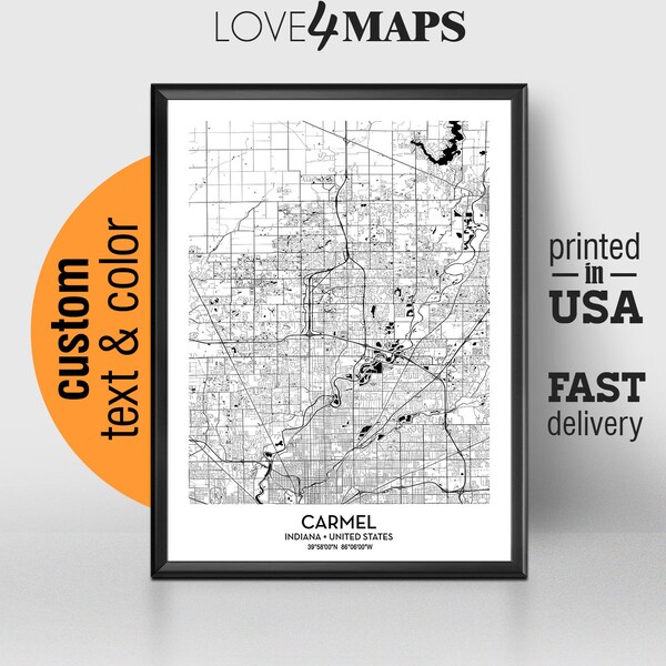 Carmel Indiana - Etsy