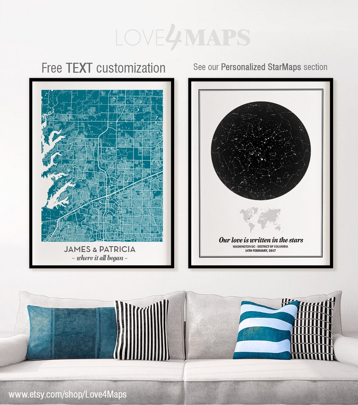 Frisco Texas Map Frisco City Print Frisco Poster - Etsy