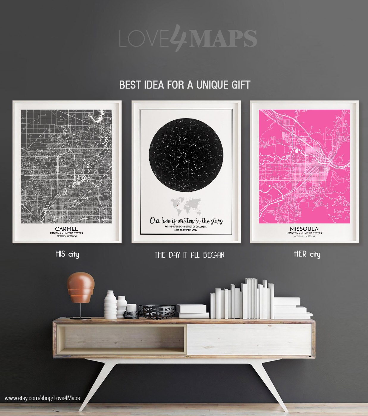 Carmel Indiana Map Carmel City Print Carmel Poster | Etsy