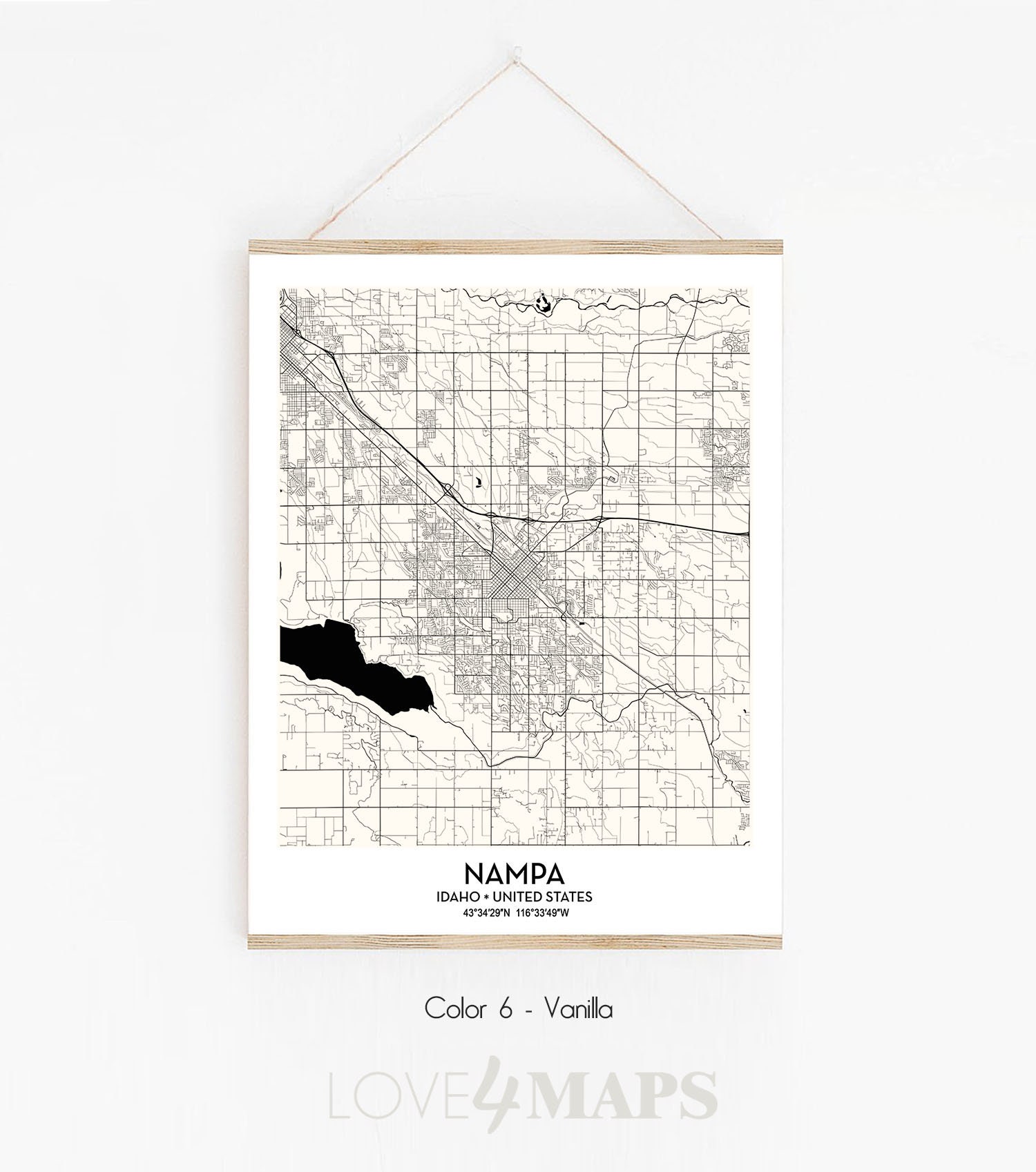 Nampa ıdaho Konum Haritası