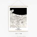 Gary IN City Map Poster Print Wall Art Decor Gary Indiana Map ...