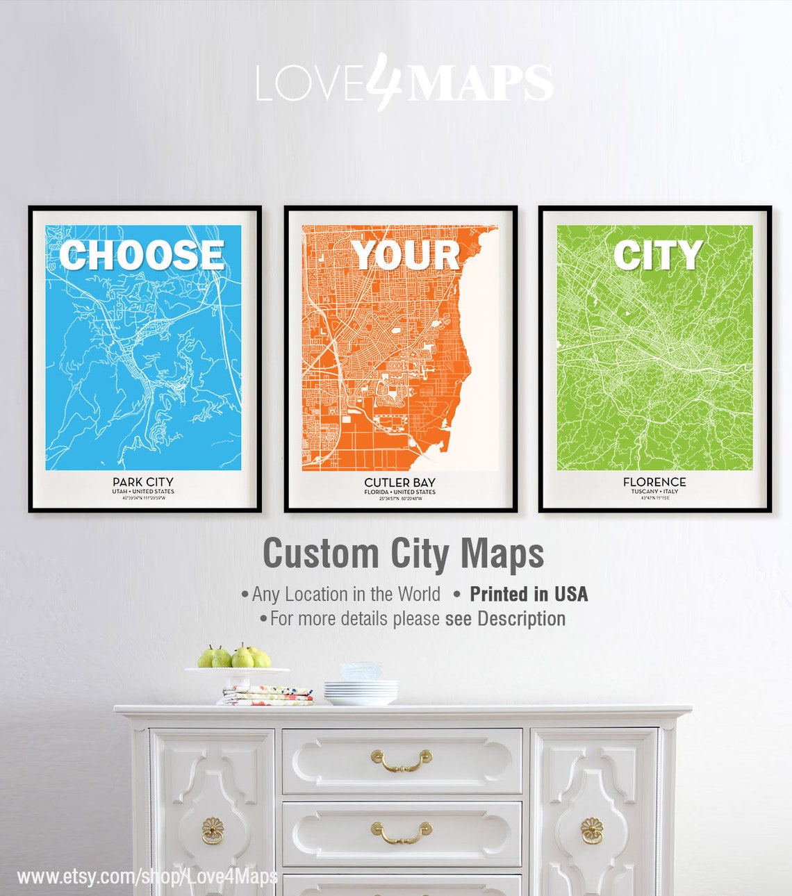 Cutler Bay Florida Map Cutler Bay City Print Cutler Bay - Etsy