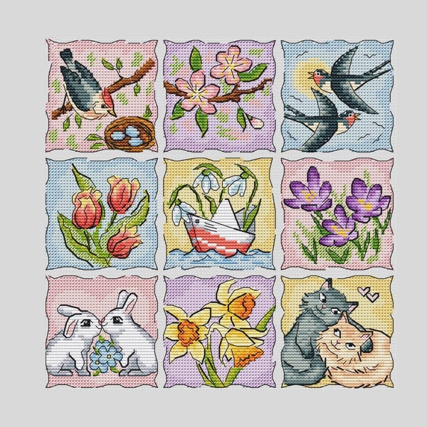 Cross Stitch Motif - Etsy