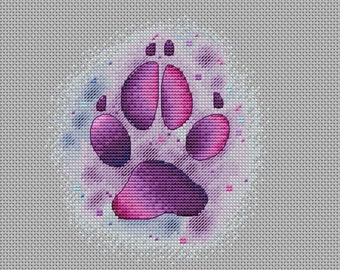 Stitch Paw Print - Etsy