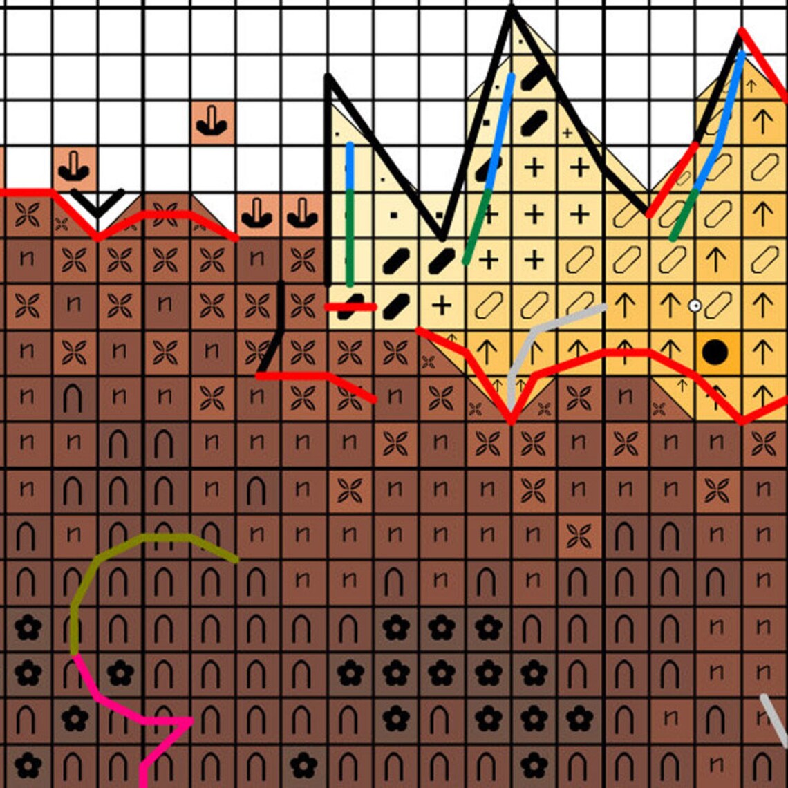 Curly Boy Cross Stitch Pattern King Cross Stitch Cute Boy - Etsy