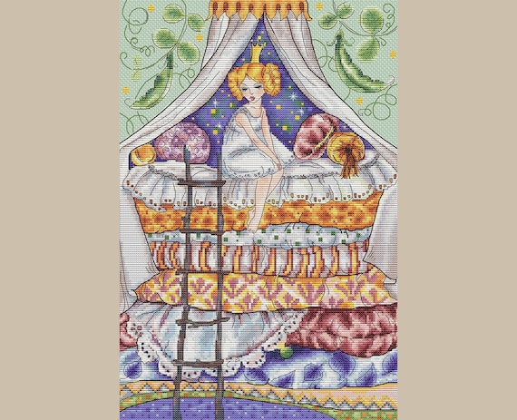 Princess Cross Stitch Pattern - Etsy