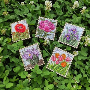 Crocus Cross Stitch Pattern - Etsy