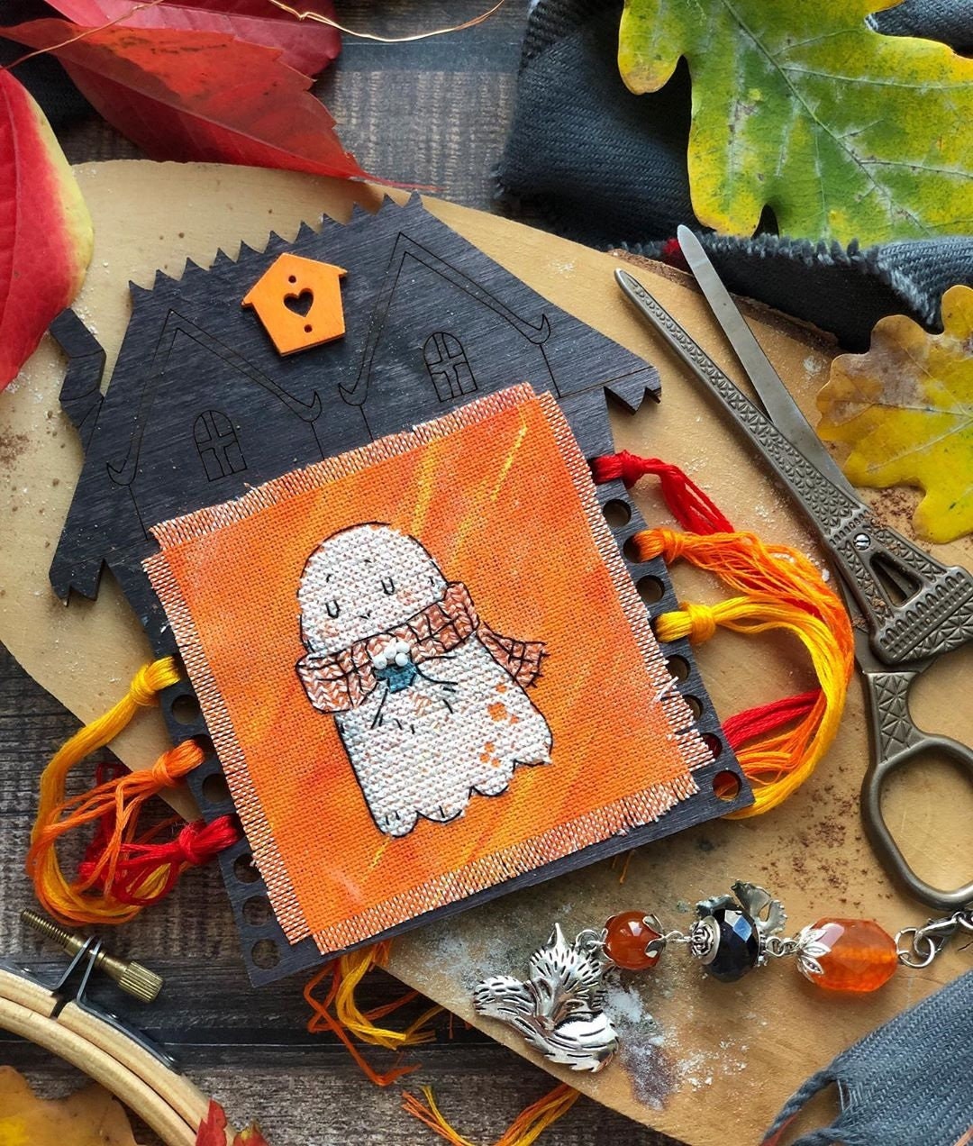 Cute Ghost Cross Stitch Pattern Little Ghost Cross Stitch - Etsy