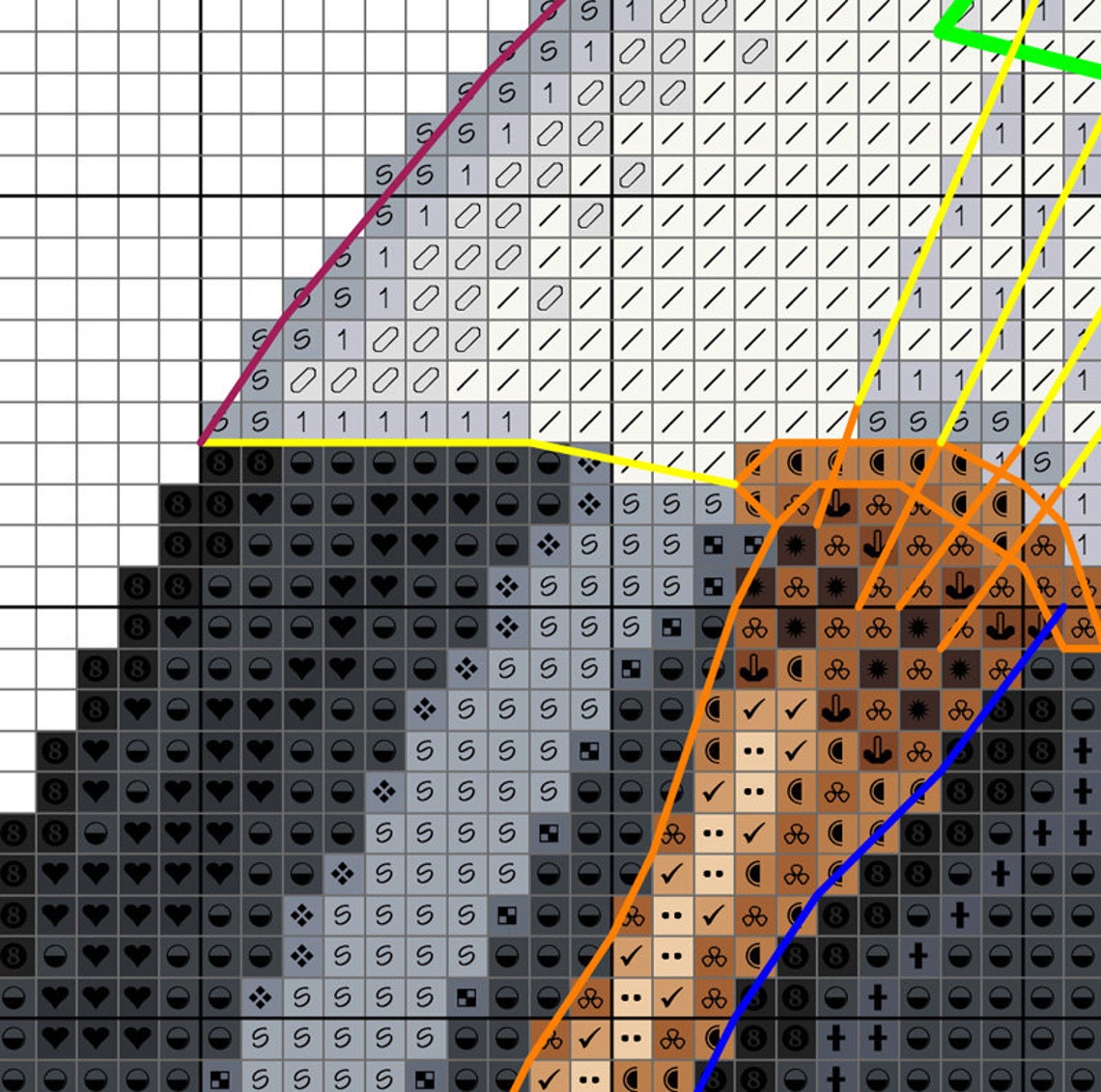 Kitchen Fun Cross Stitch Pattern Bottle of Wine Cross Stitch - Etsy