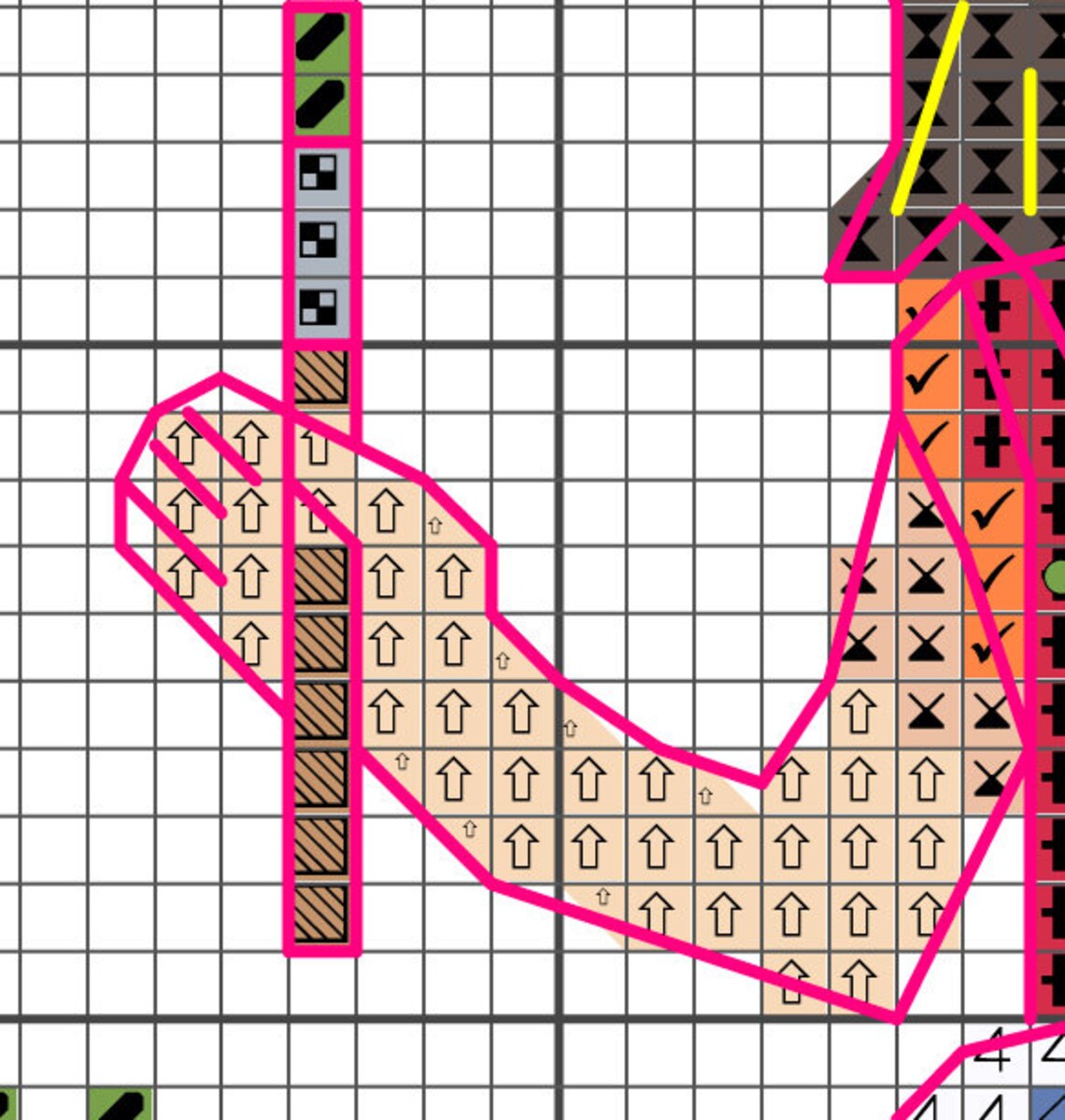 Doll Artist Cross Stitch Pattern - Etsy