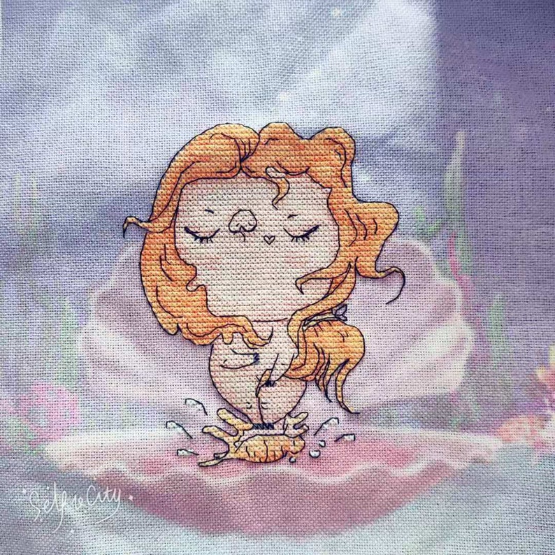 Pig Goddess Cross Stitch Pattern | Etsy