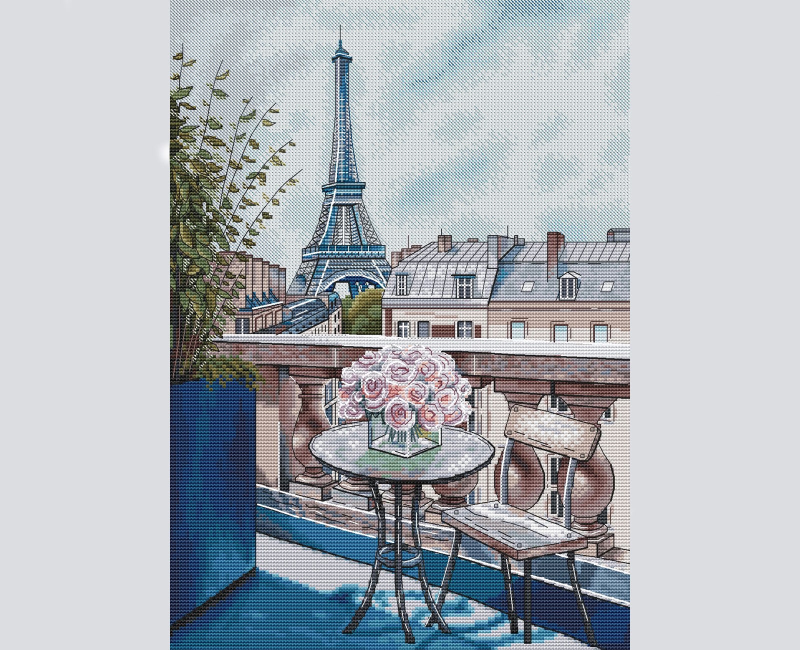 Cross Stitch Paris Cross Stitch City View Cross Stitch Paris View Cross ...
