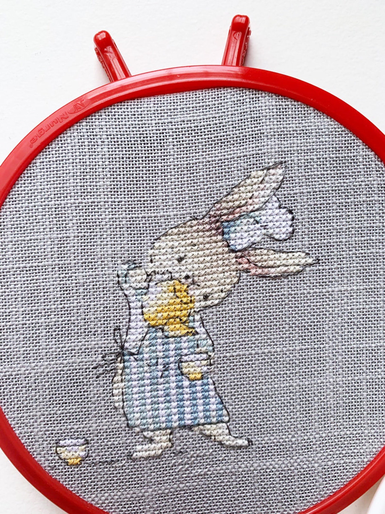 Cute Cook Cross Stitch Pattern Bunny With Cup of Tea Cross Stitch ...