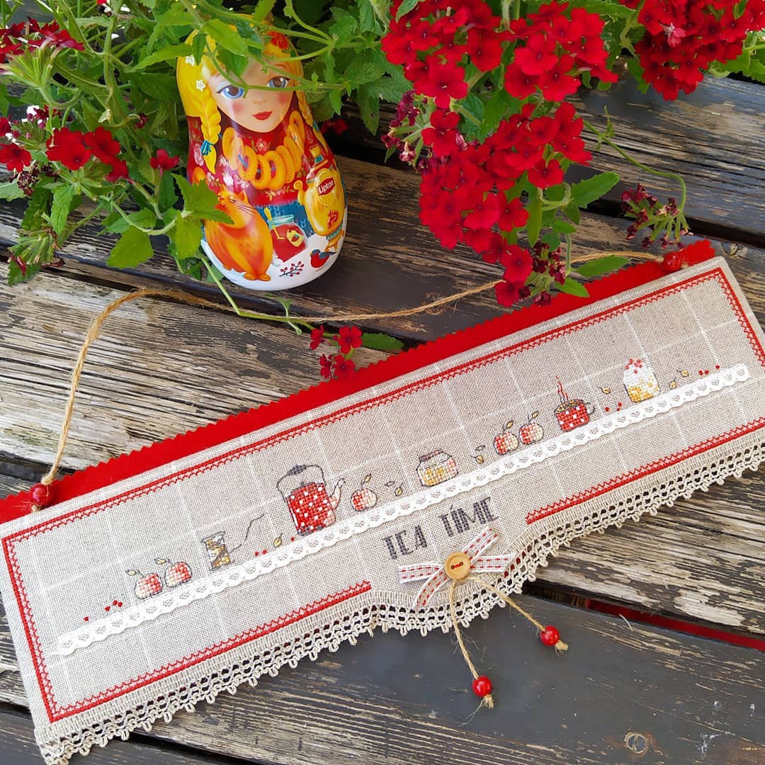 Kitchen Ornament Cross Stitch Pattern Tea Time Cross Stitch - Etsy