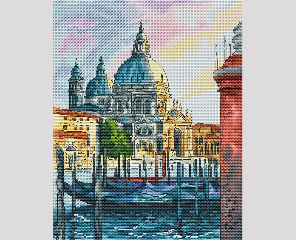 Venice Cross Stitch Pattern - Etsy