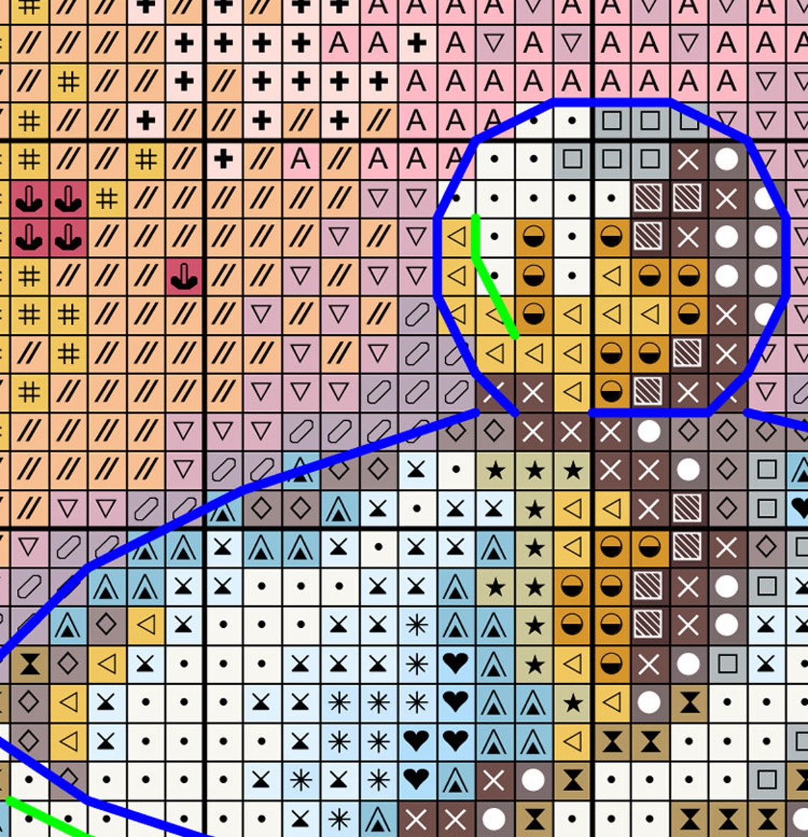 Chinese Teapot Cross Stitch Pattern Tea Cup Pattern Pdf Cross - Etsy