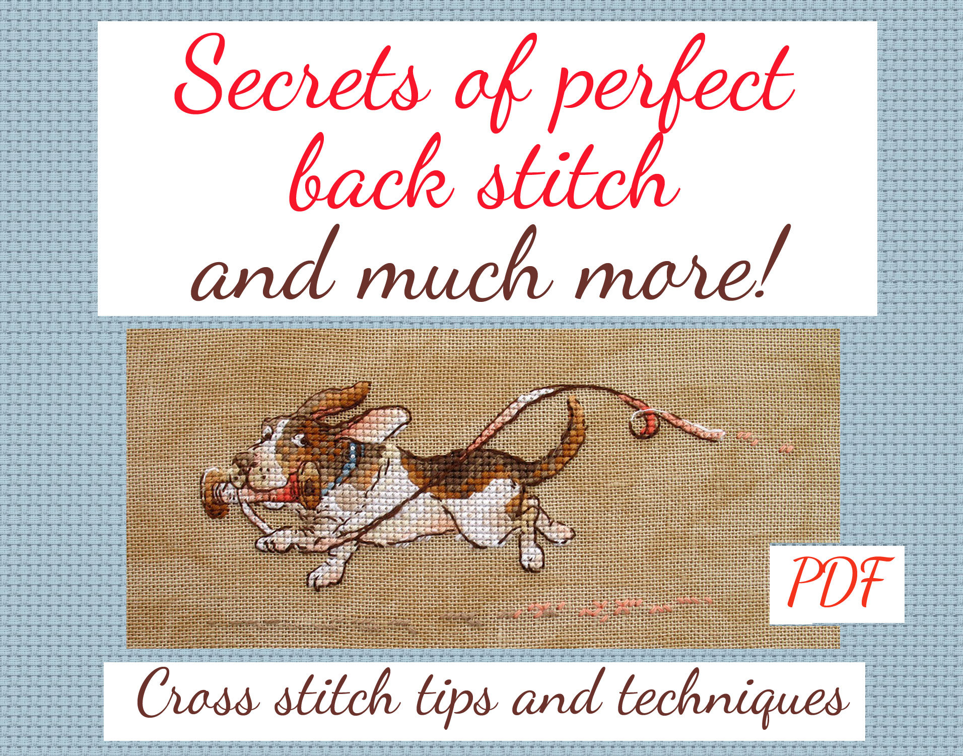 Cross Stitch Tutorial Perfect Backstitch Tips and Techniques How to ...