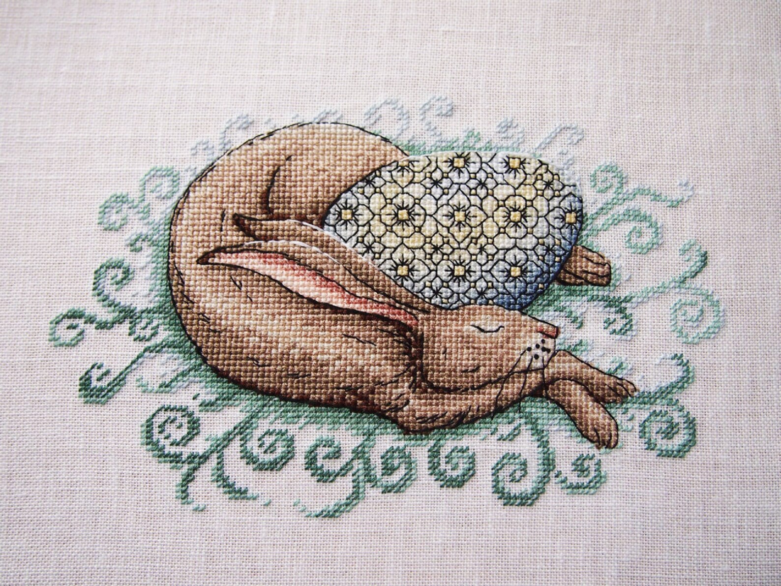 Easter Bunny Cross Stitch Pattern Easter Cross Stitch Bunny - Etsy