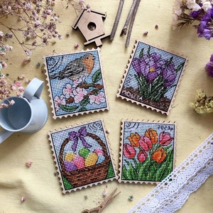 Crocus Cross Stitch Pattern - Etsy