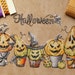 Spooky Pumpkin Cross Stitch Pattern Halloween Pattern Pdf Home Decor ...