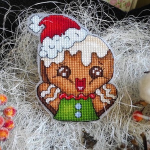 Cute Gingerbread Cross Stitch Pattern - Etsy
