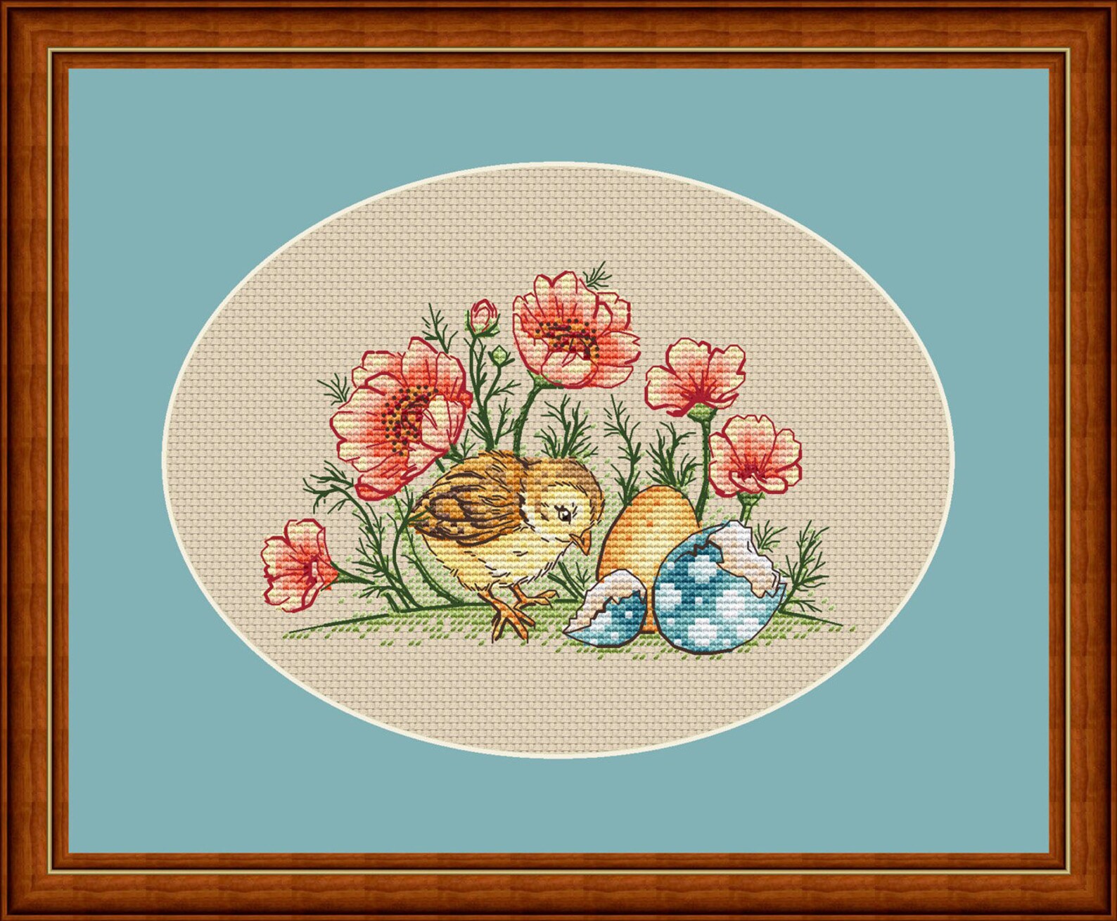 Chick Cross Stitch Pattern Easter Cross Stitch Pattern Chick - Etsy