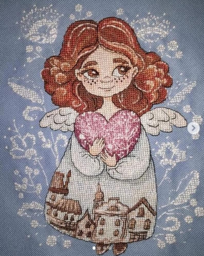 Angel Cross Stitch Pattern - Etsy
