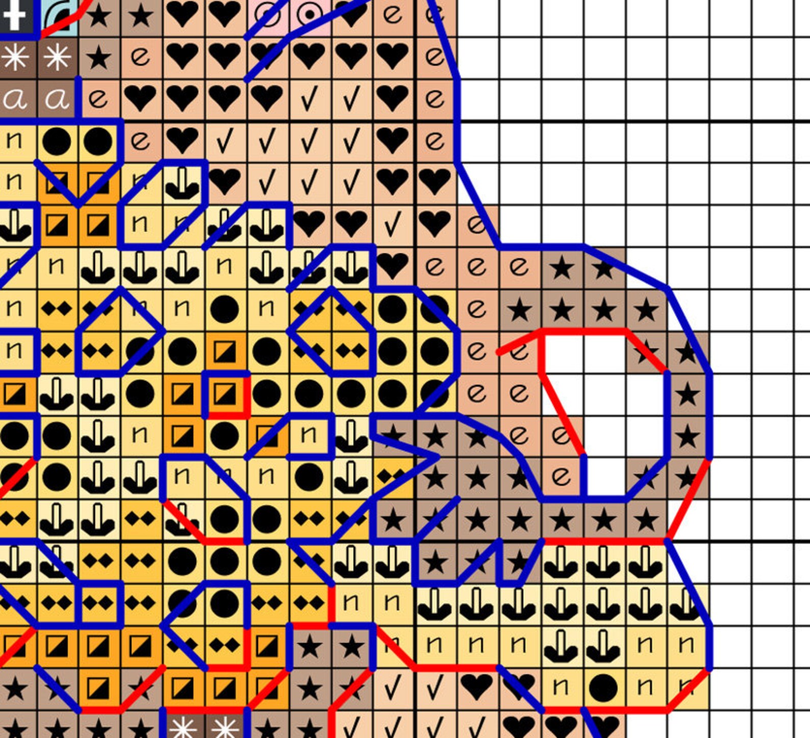 Pug Eating Corn Cross Stitch Pattern - Etsy