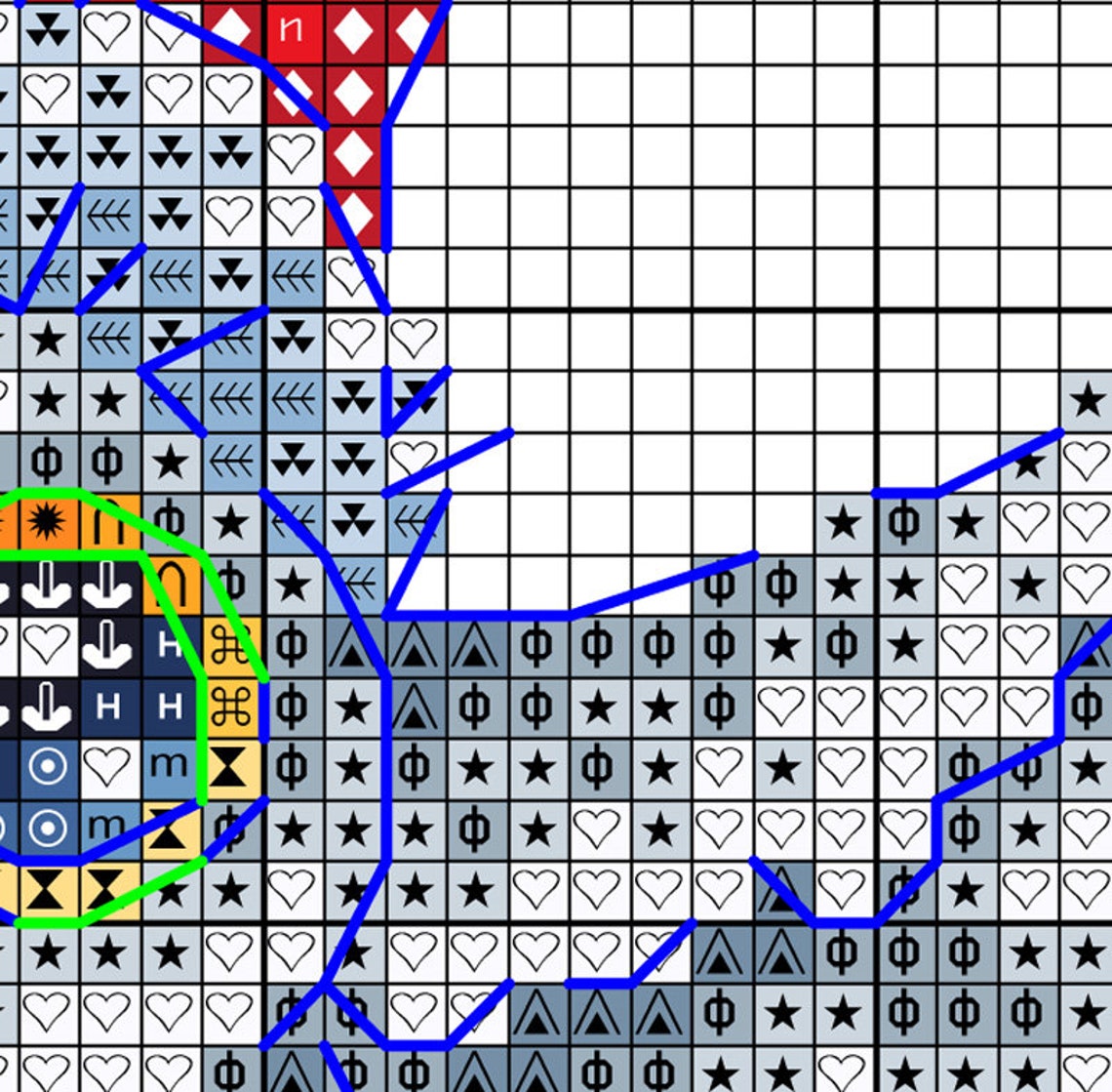 Snowy Owl Cross Stitch Pattern - Etsy