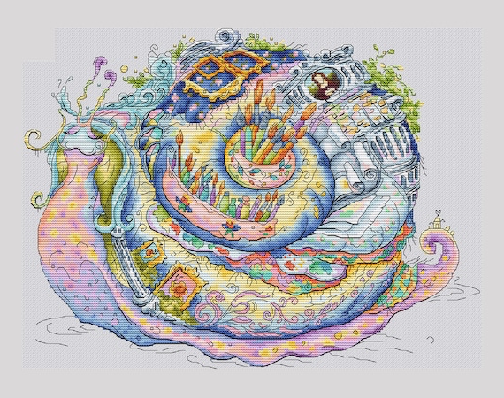 Artist Cross Stitch Pattern - Etsy