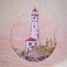 White Lighthouse Cross Stitch Pattern Lake Michigan Lighthouse Cross ...
