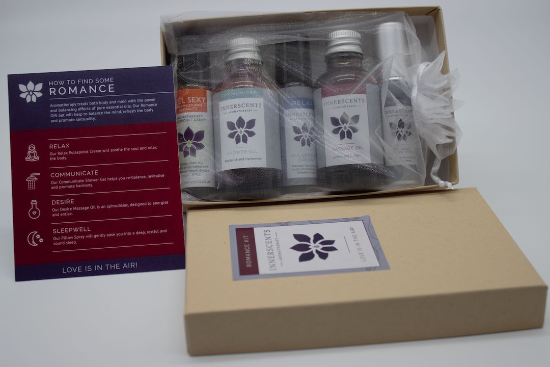Romance Kit Aromatherapy Kit With Pure Essential Oil Based - Etsy UK