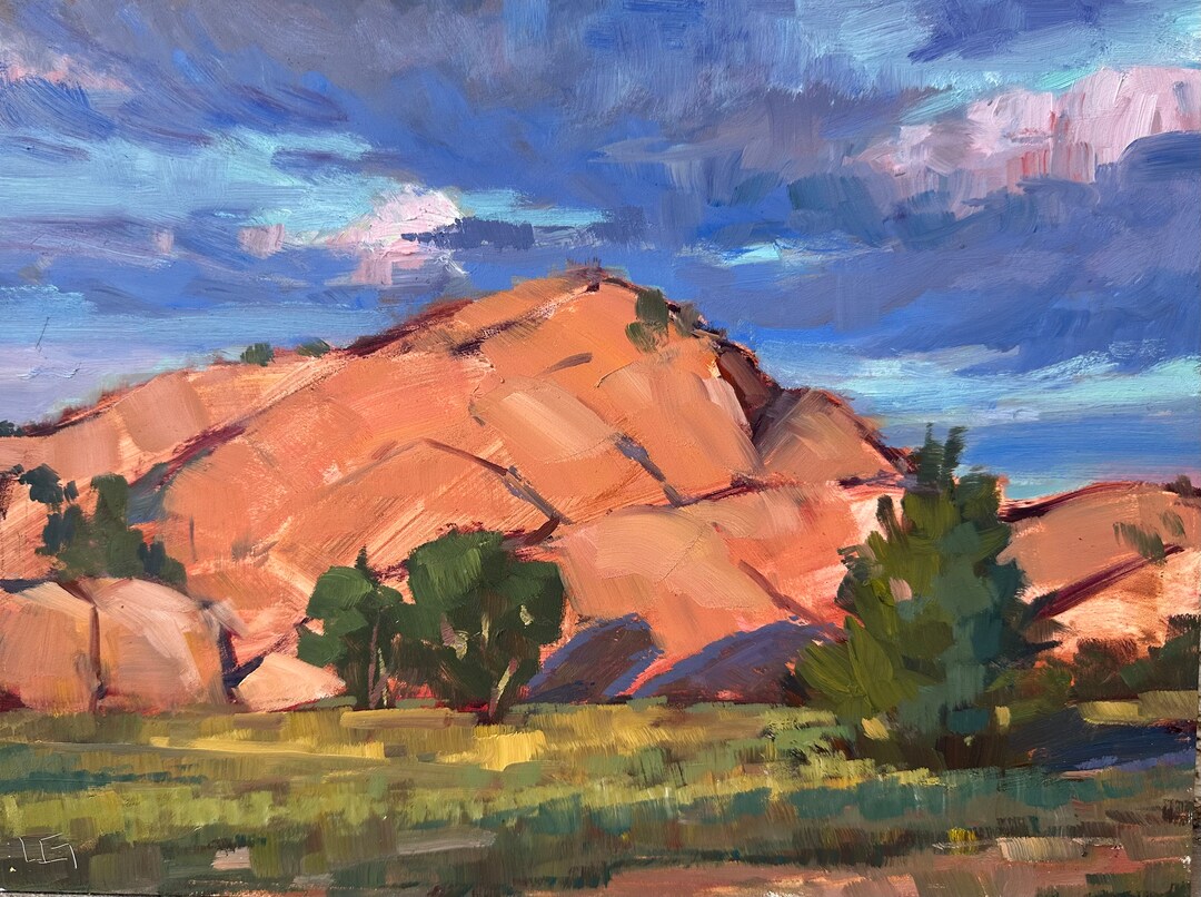 Everything Illuminated Prescott Plein Air Landscape Oil Painting - Etsy