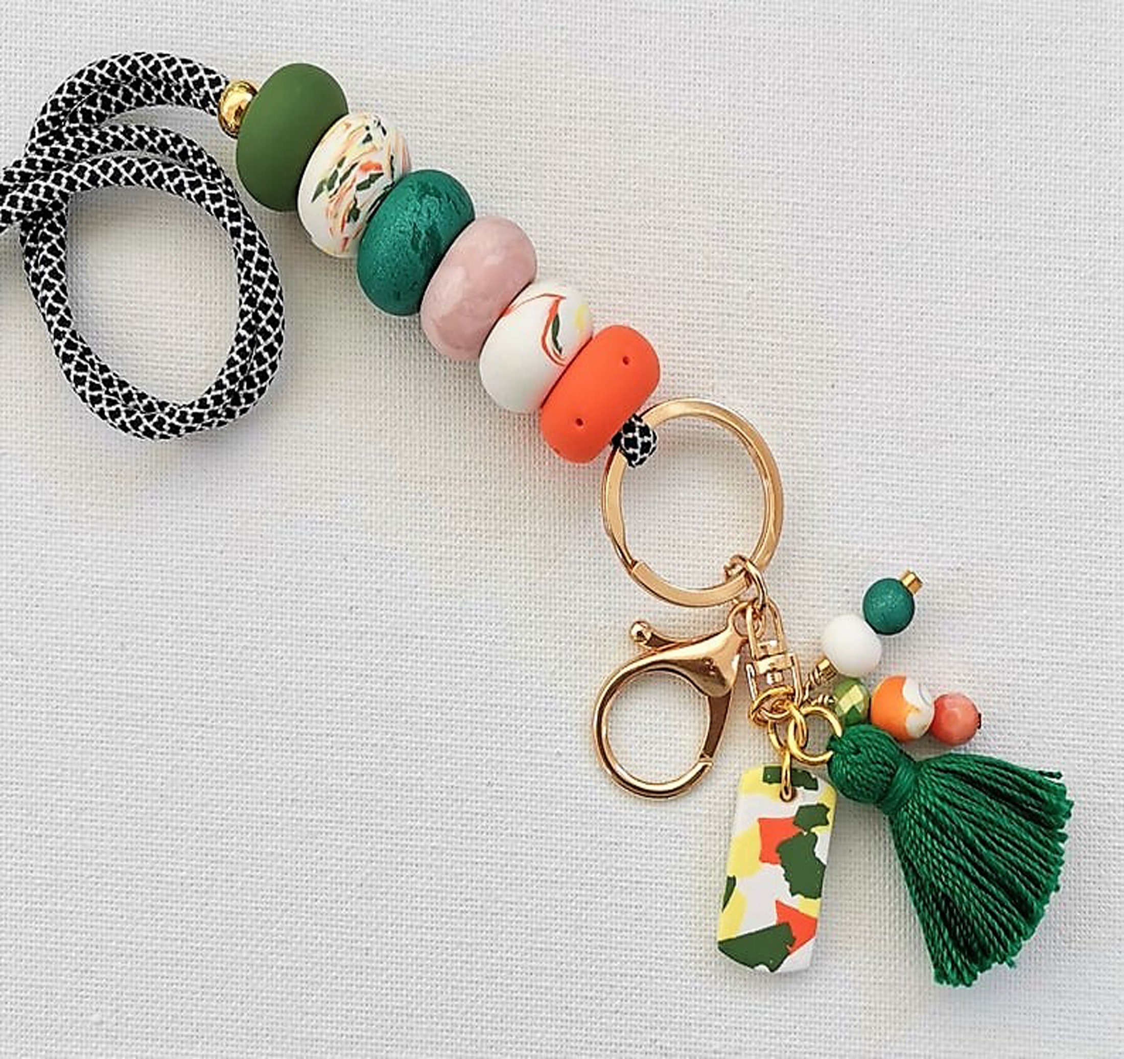 Teacher Lanyard Accessory Beaded Lanyard Necklace Lanyard - Etsy