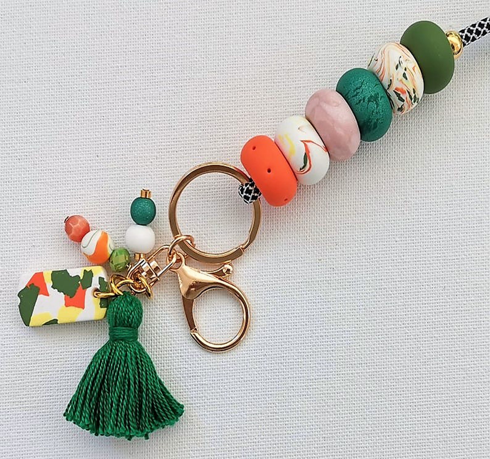 Teacher Lanyard Accessory Beaded Lanyard Necklace Lanyard - Etsy