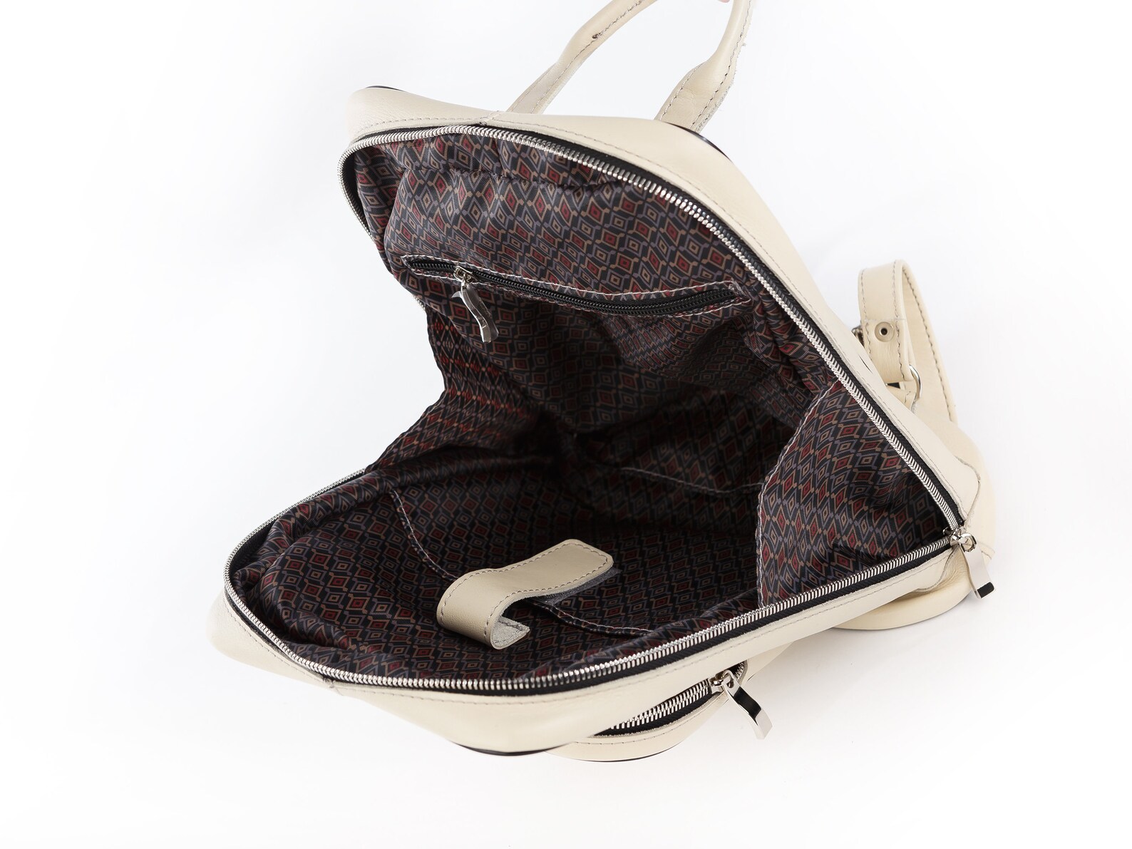 Leather Backpack for Women Small Shoulder Bag Medium Size | Etsy