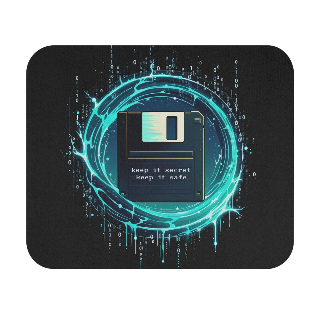 Retro Gaming Mouse Pad, Vintage Computer Desk Accessory, Geeky Gift for ...