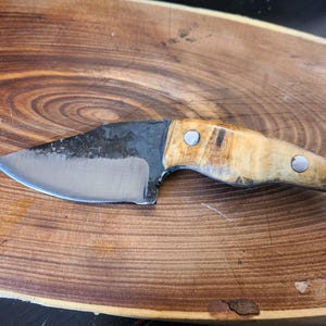 Hand Forged Skinner Knife - Etsy