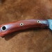 Hand Forged Damascus Camp Knife With Leather Sheath - Etsy