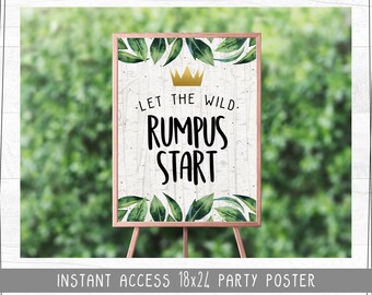 Let the Wild Rumpus - Etsy