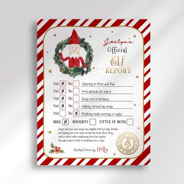 Elf Report - Etsy