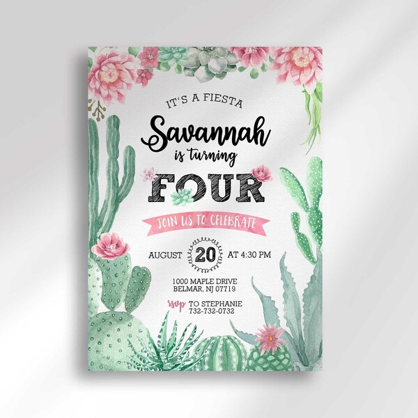 Succulent Birthday Party - Etsy