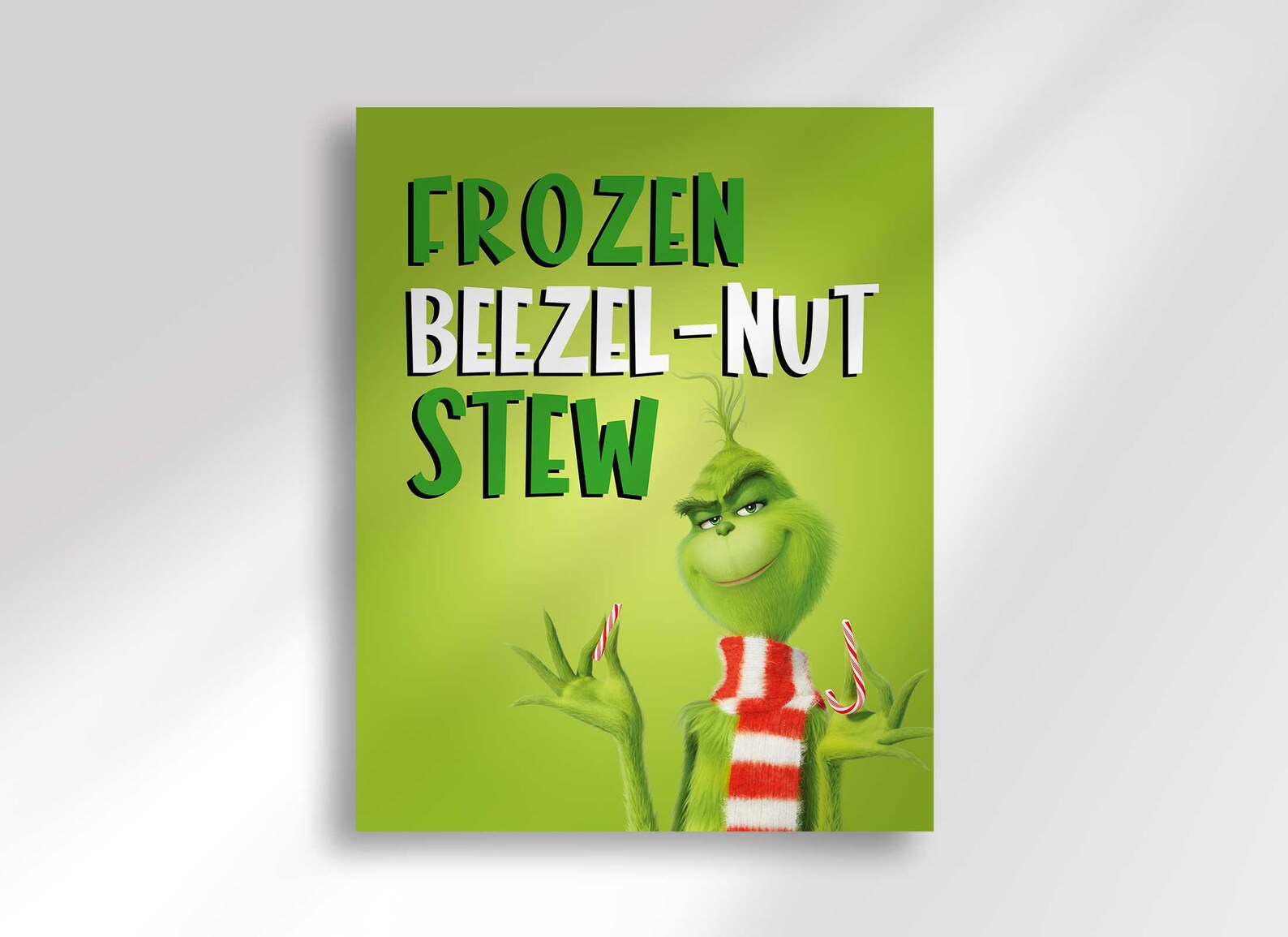 Grinch Themed Party Sign Package - Etsy Australia