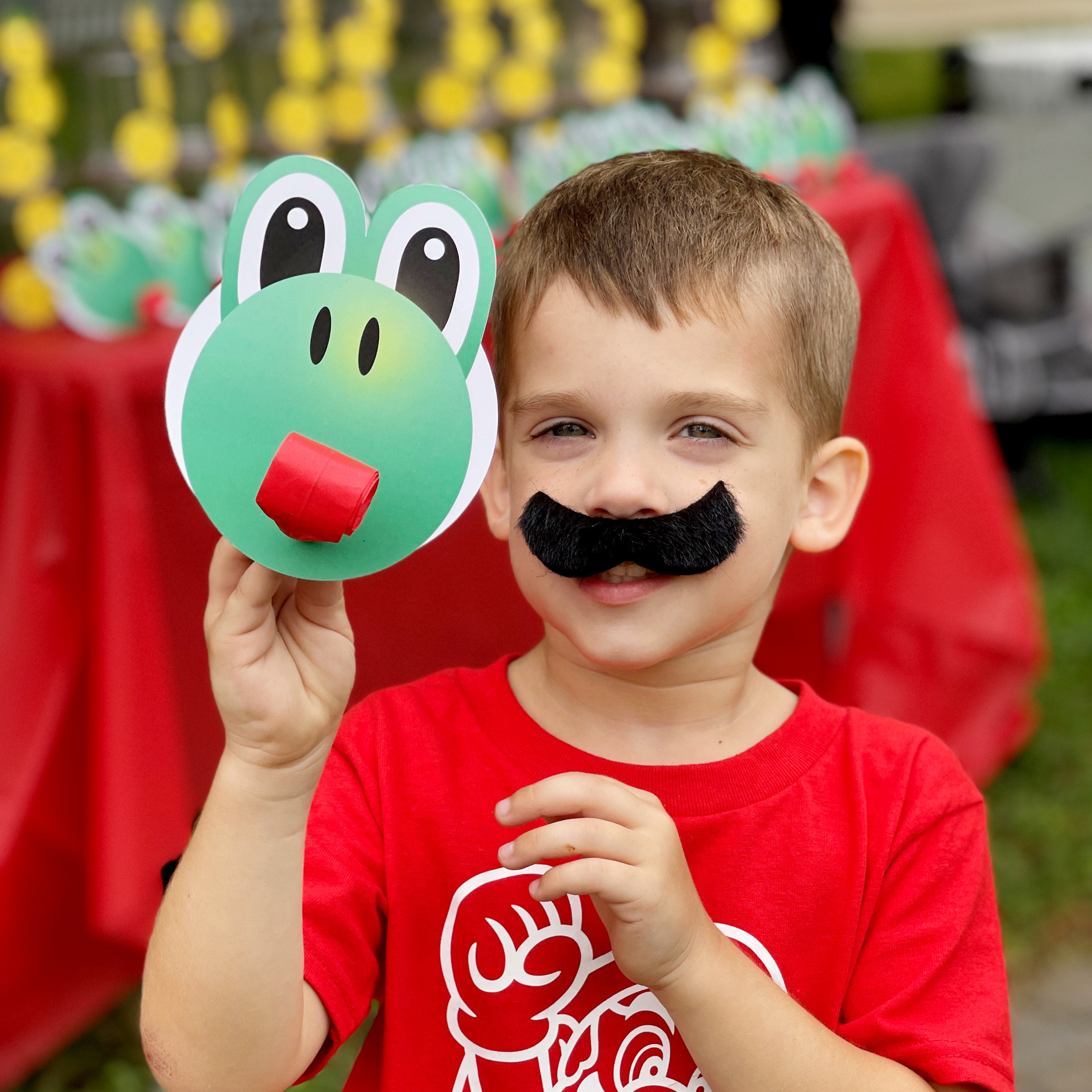 Yoshi Face Paint