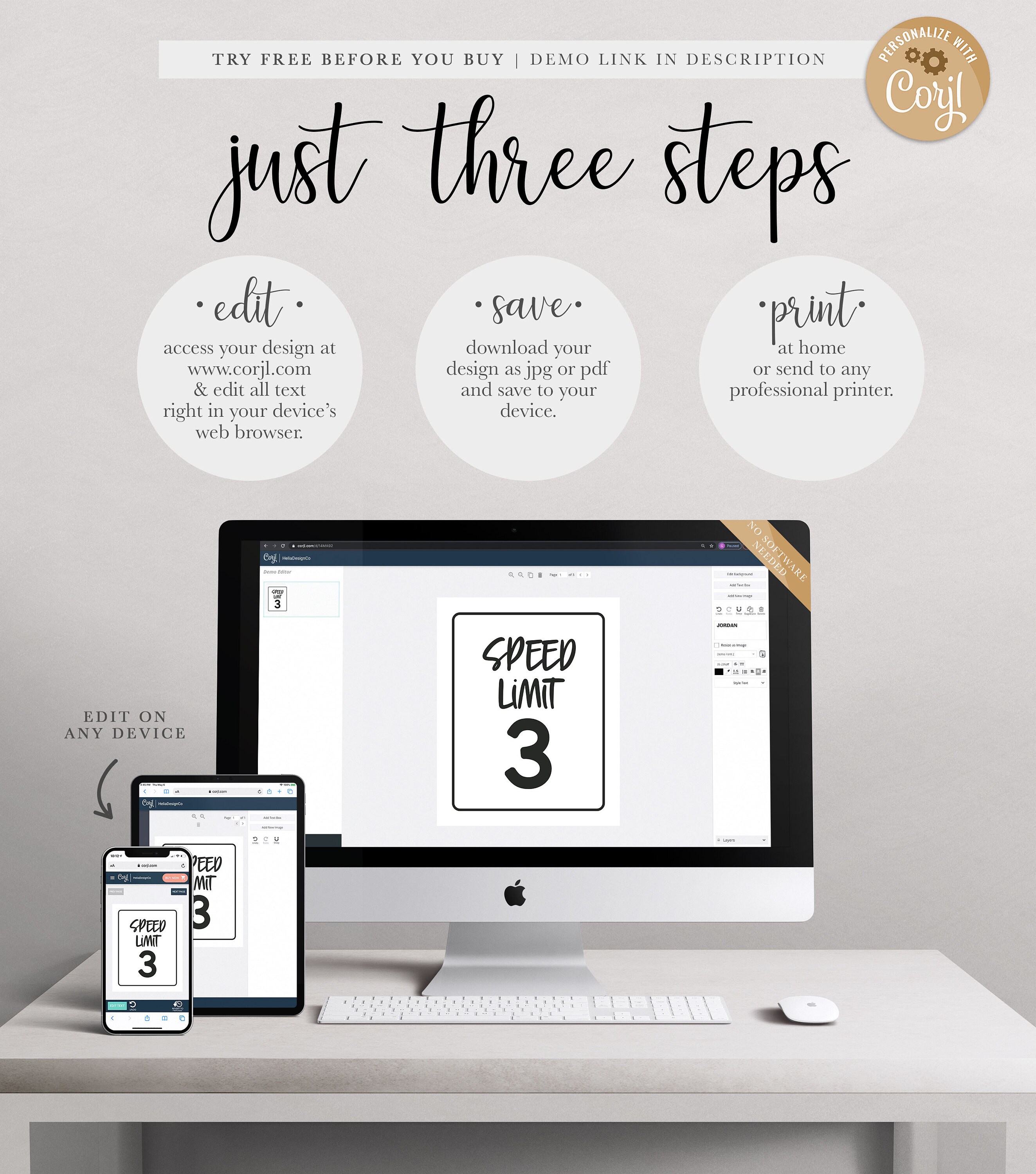 Editable Race Car Birthday Speed Limit Sign Package for - Etsy