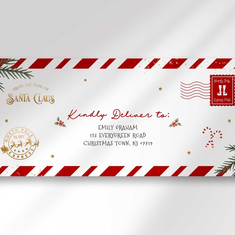 Reindeer Envelope Design - Etsy UK