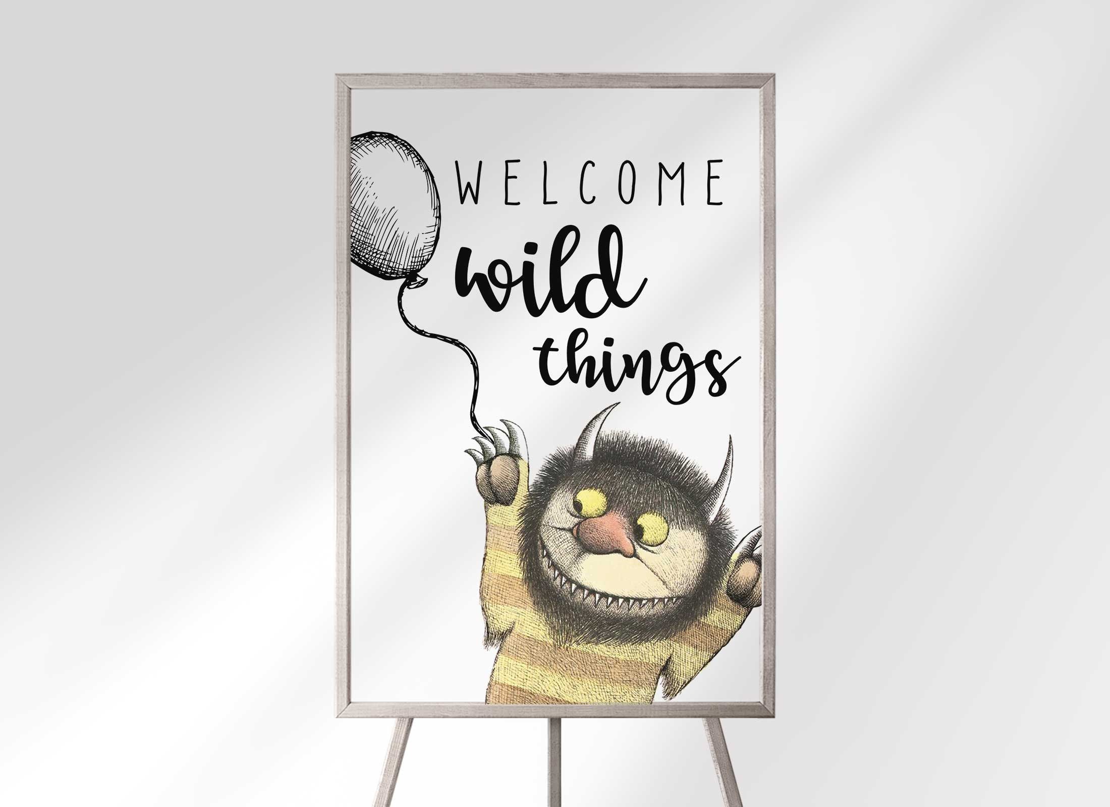 Where The Wild Things Are Minimalist Poster
