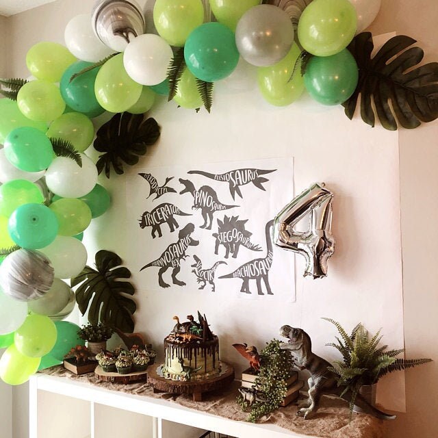 Instant Download Dinosaur Backdrop Two Sizes Included Two - Etsy